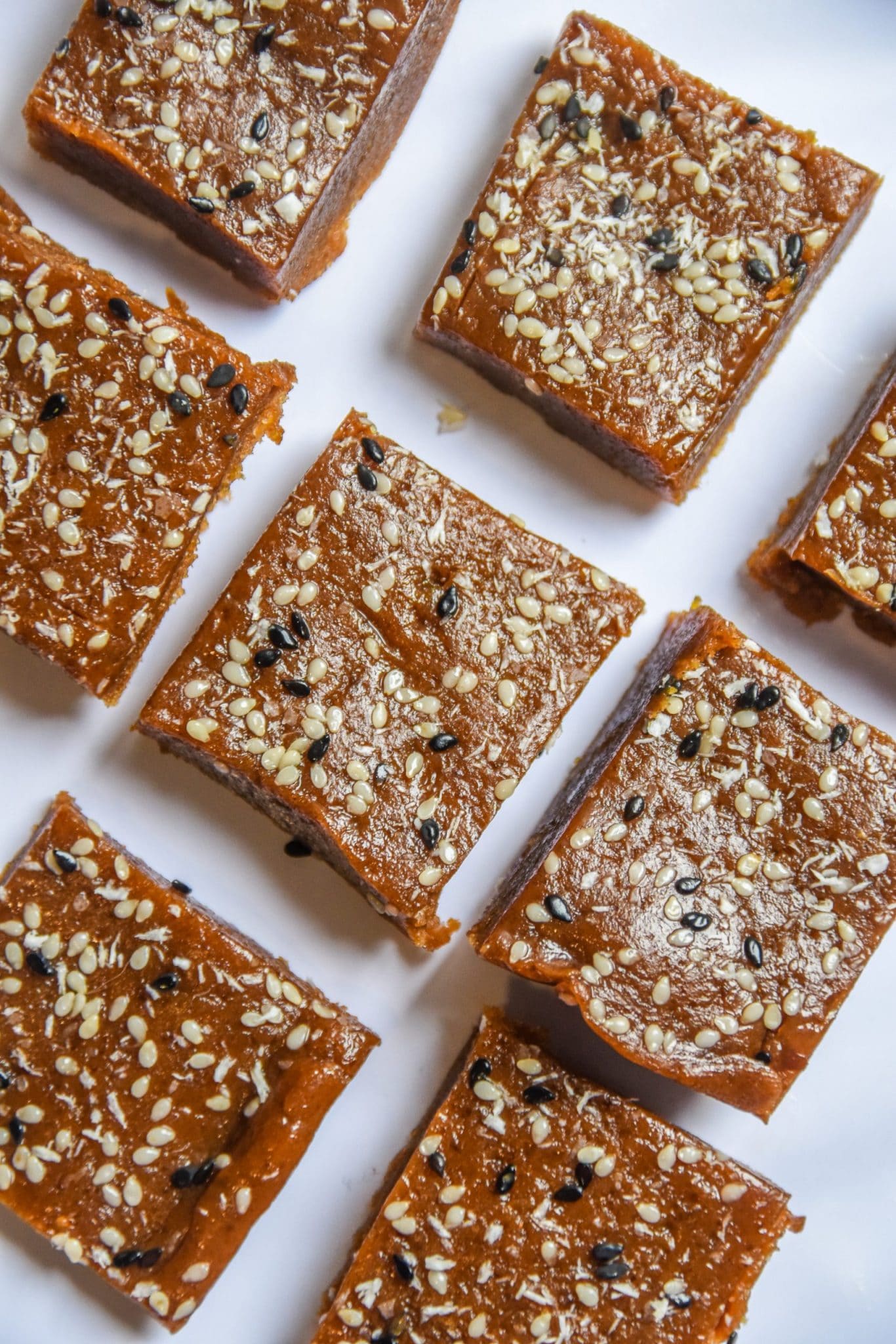 Delicious Date Almond Butter Fudge with Sesame | RD-Licious ...