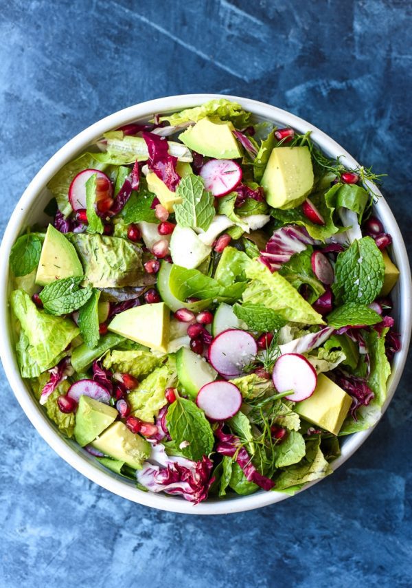 Nourishing Spring Salad with Champagne Vinaigrette | RD-Licious ...