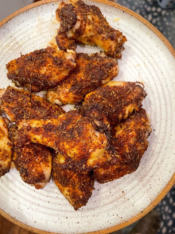 The BEST Dry Rub Baked Wings | RD-Licious - Registered Dietitian ...