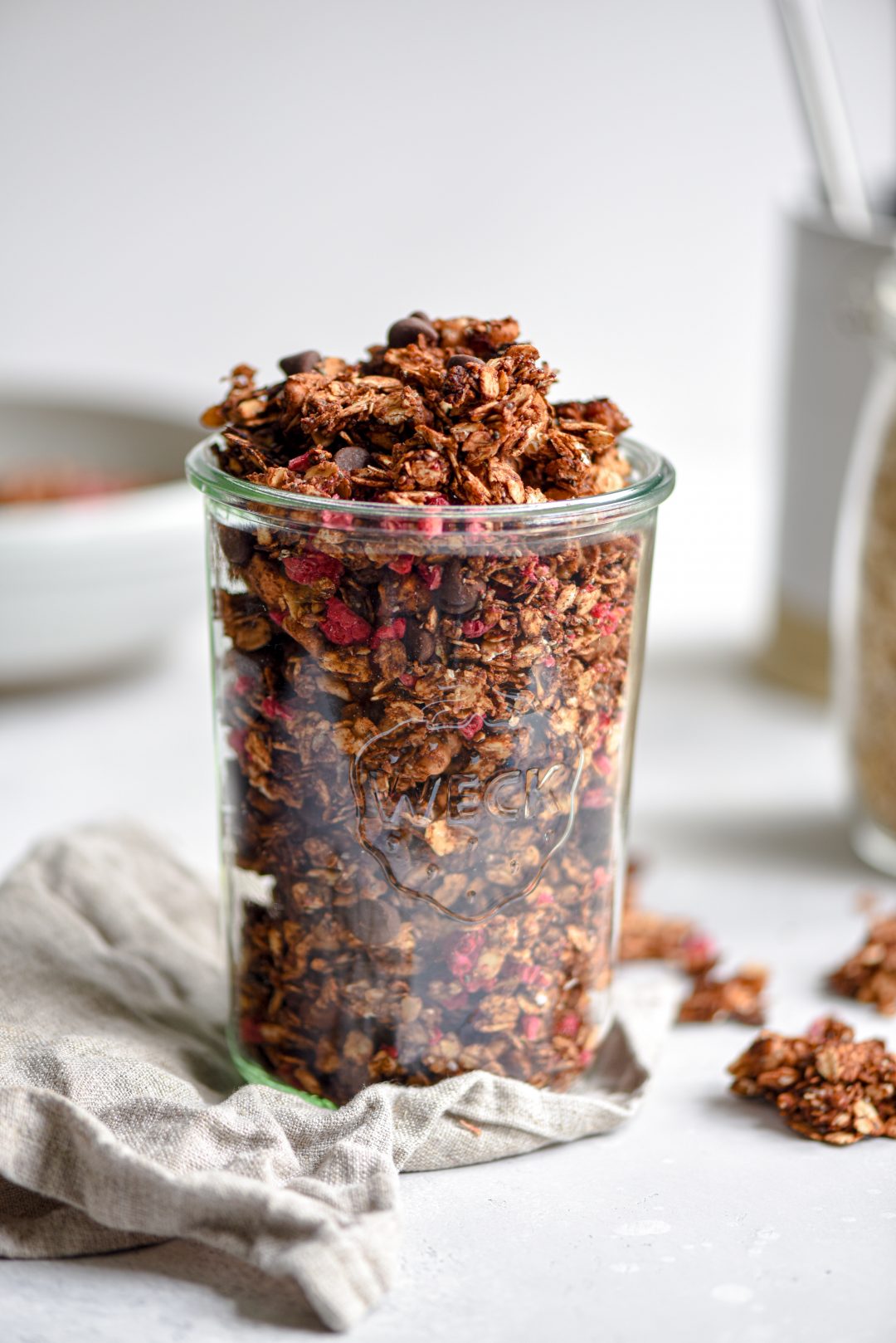Dark Chocolate Raspberry Granola | RD-Licious - Registered Dietitian ...
