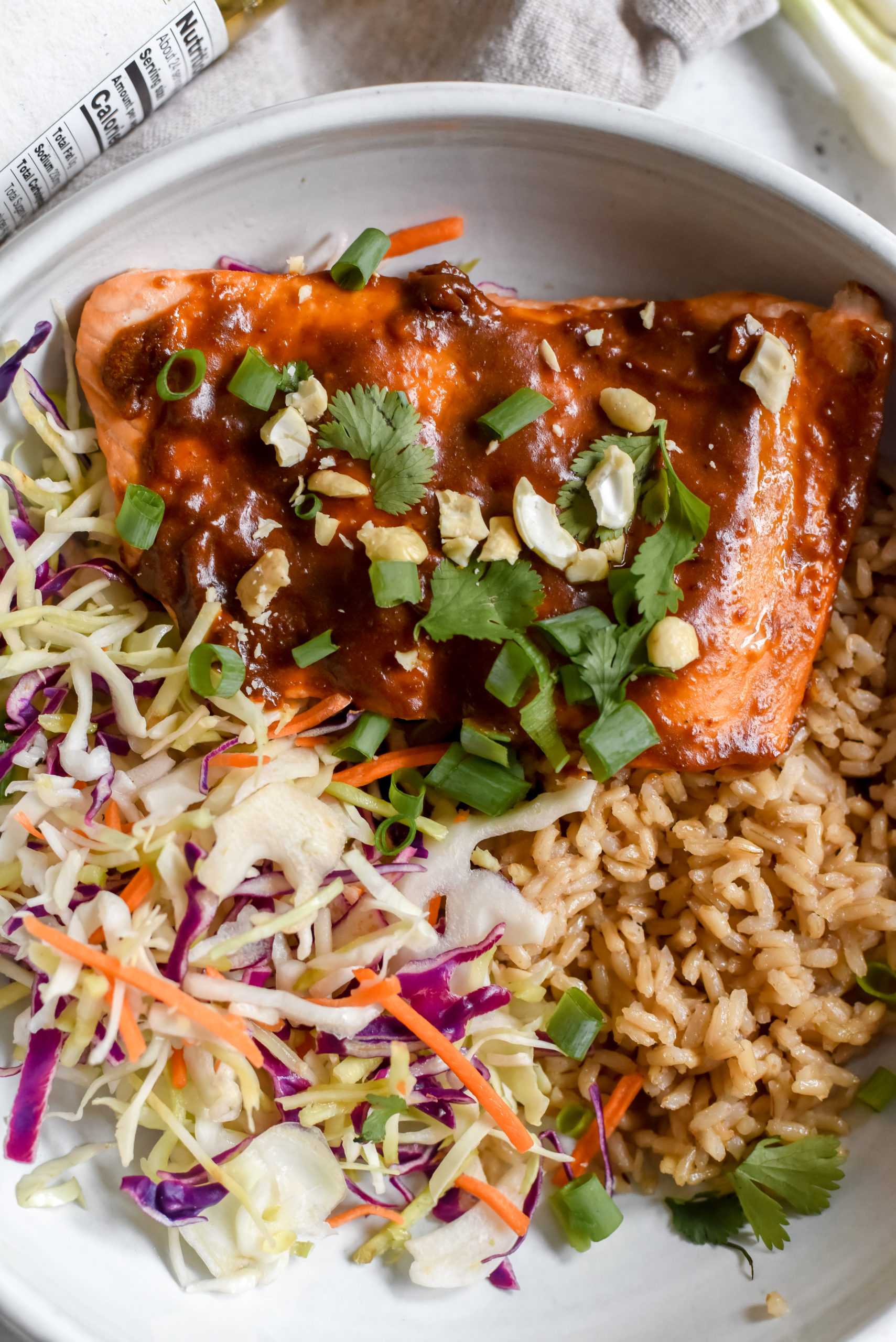 Thai Peanut Salmon Dish | RD-Licious - Registered Dietitian - Columbia, SC
