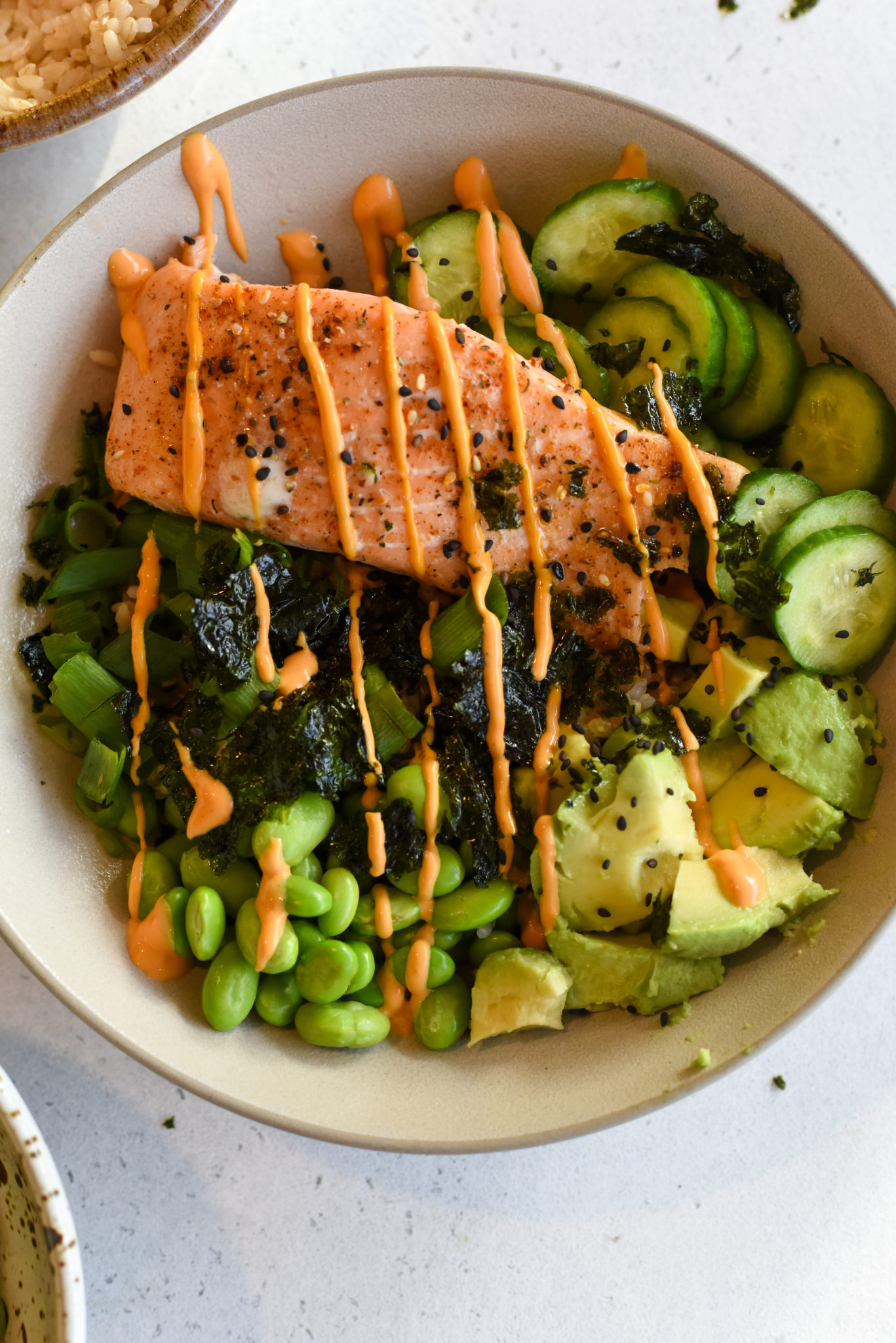 Simple Salmon Rice Bowl | RD-Licious - Registered Dietitian - Columbia, SC
